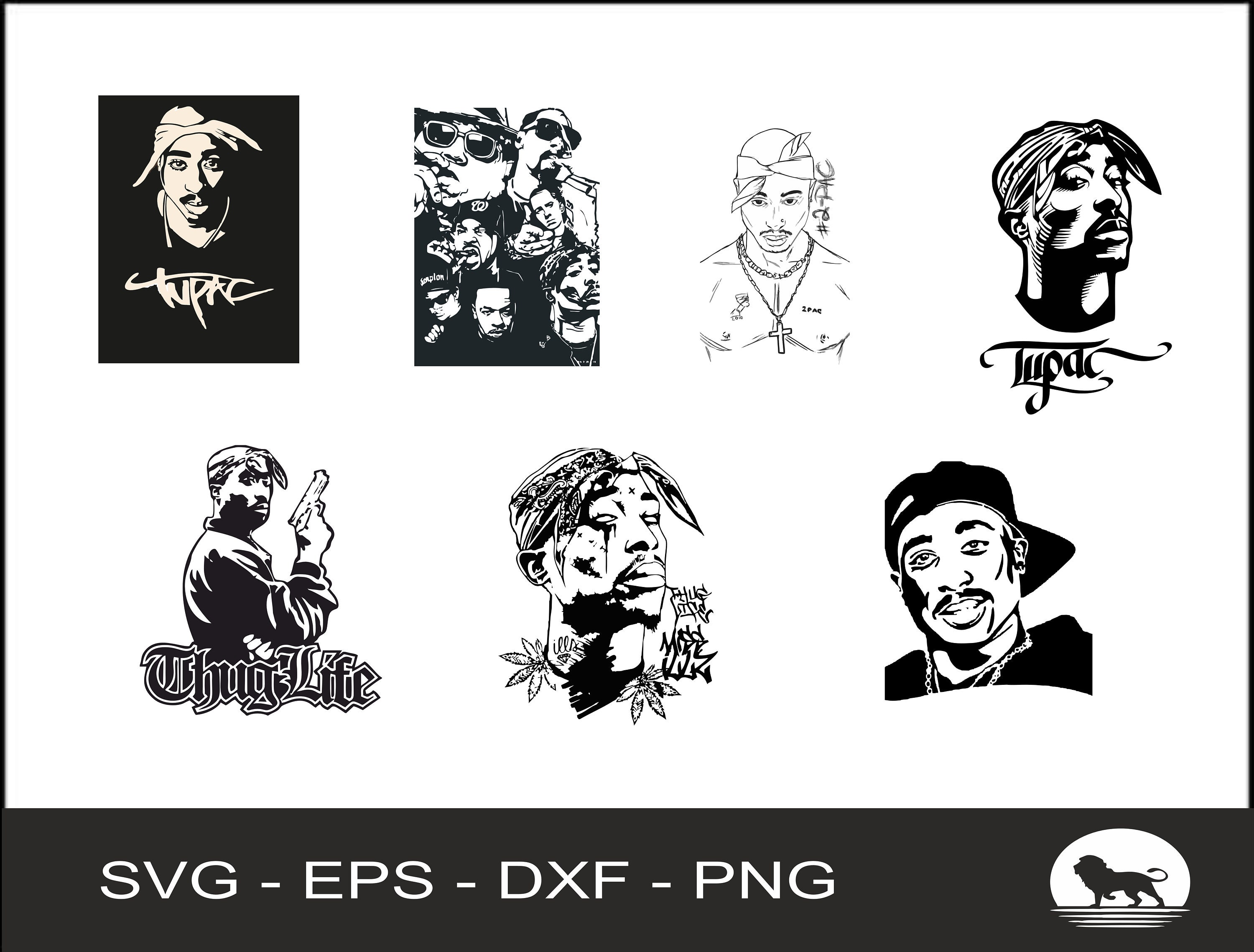 Tupac Thug Life Font