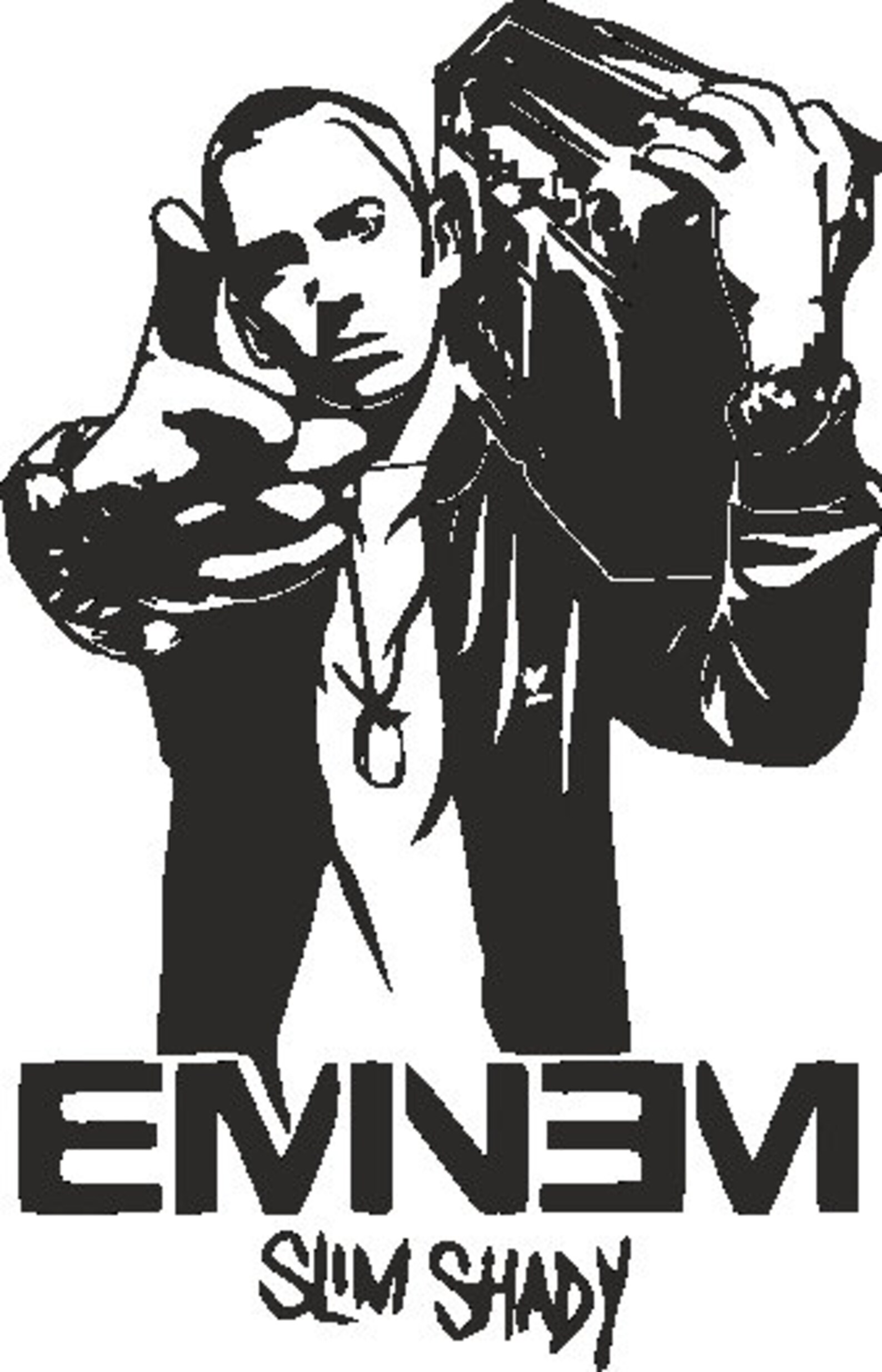 Eminem Svg File Slim Shady Clipart Svg File Cricut Cut Etsy Finland