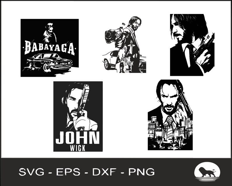 John Wick Svg John Wick Keanu Reeves Svg BOSS 429 Svg - Etsy Australia