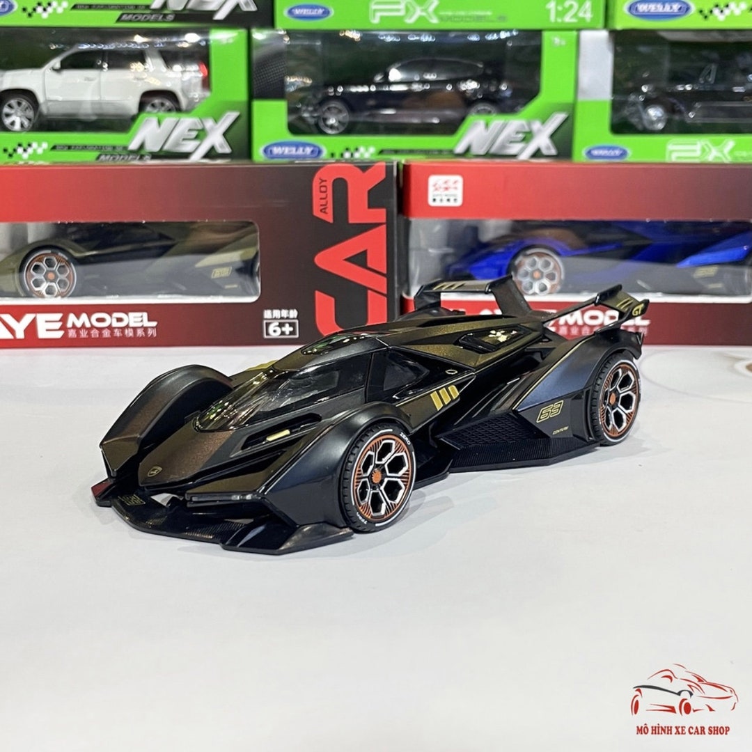Metal Model Supercar Lamborghini V12 Vision Granturismo 1:24 - Etsy