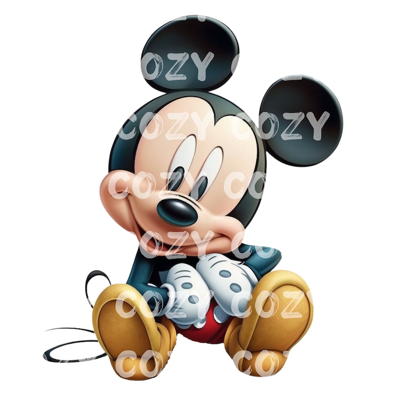 Cute Baby Mickey Mouse - Etsy
