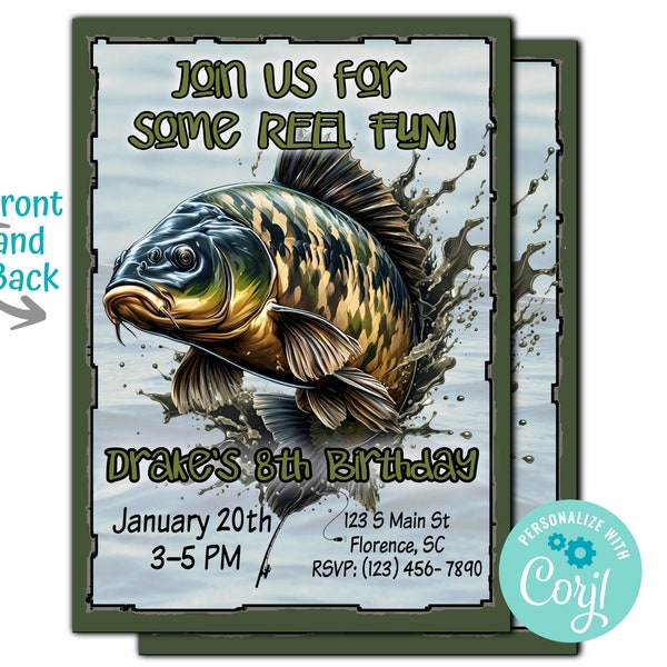 Carp Birthday Theme - Etsy