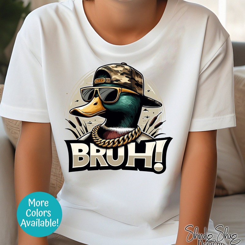 Bruh Duck Tee - Etsy