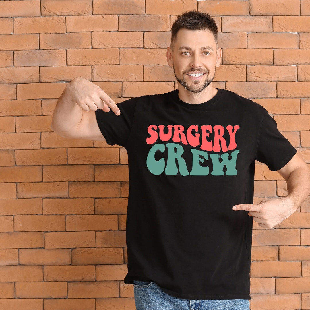 Surgery Crew Retro Wavy - Etsy