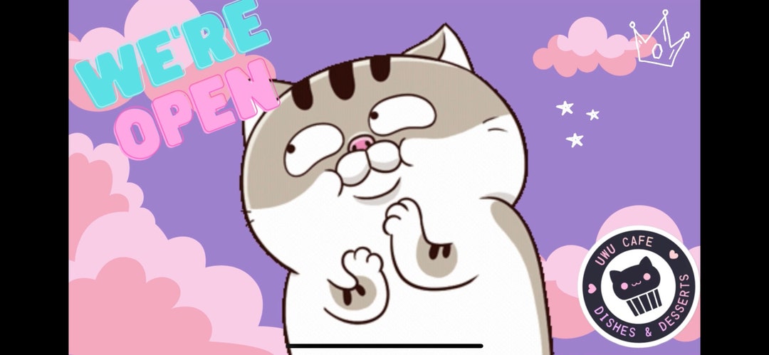 Uwu Cafe RP Open Closed Sign GTA - Etsy Canada