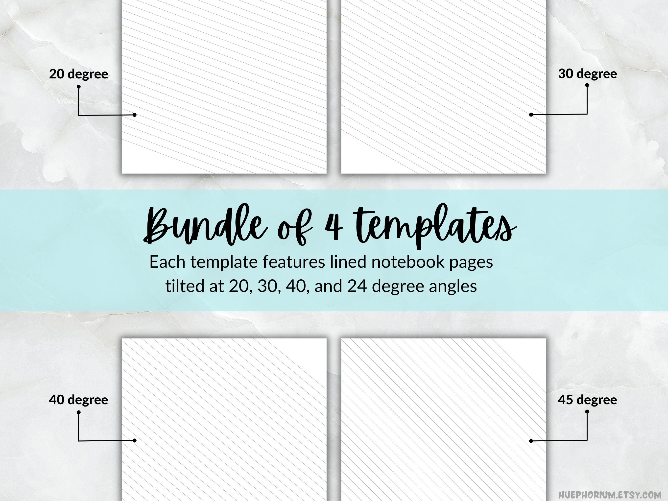 KDP Interior Template Canva Slant Paper for Lefty Quality Checked ...