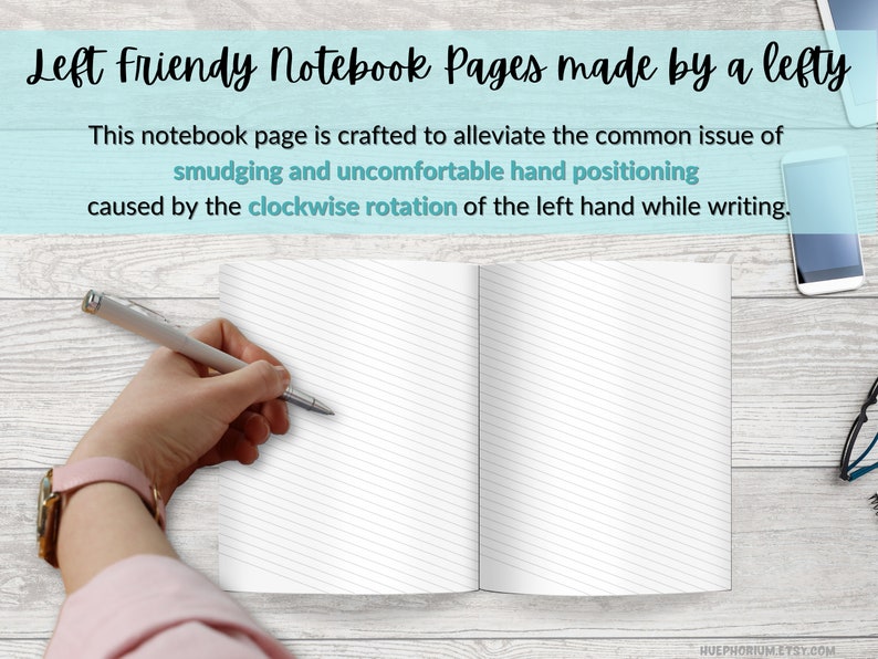 KDP Interior Template Canva Slant Paper for Lefty | Quality Checked ...