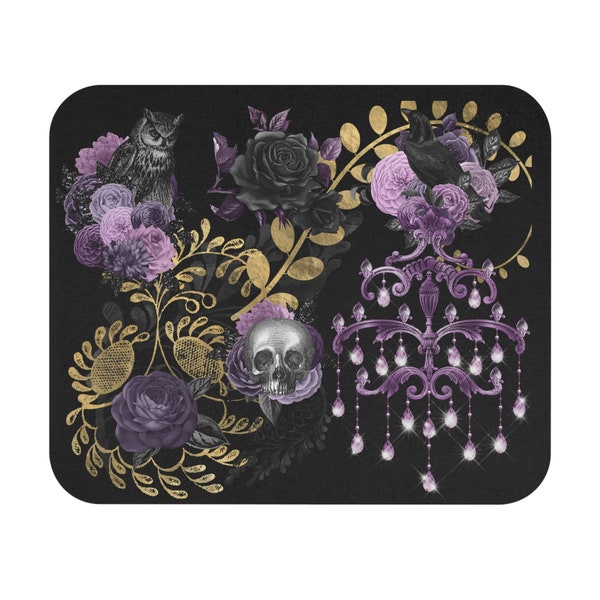 Purple Mouse Pad - Etsy