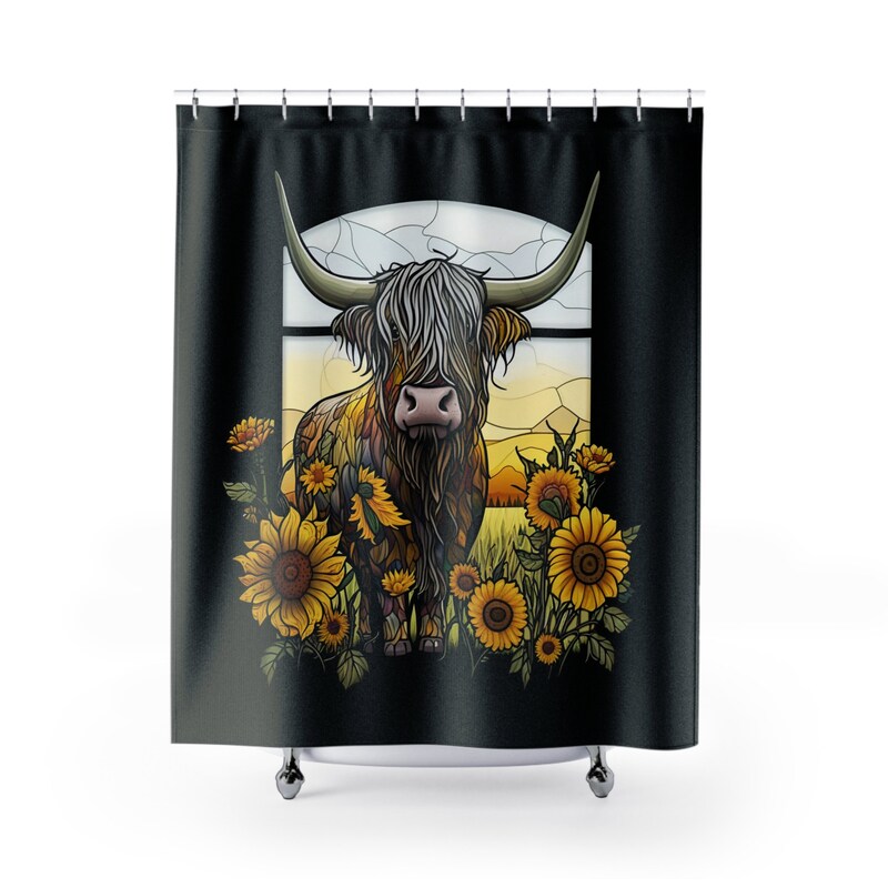 Cow Shower Curtain - Etsy