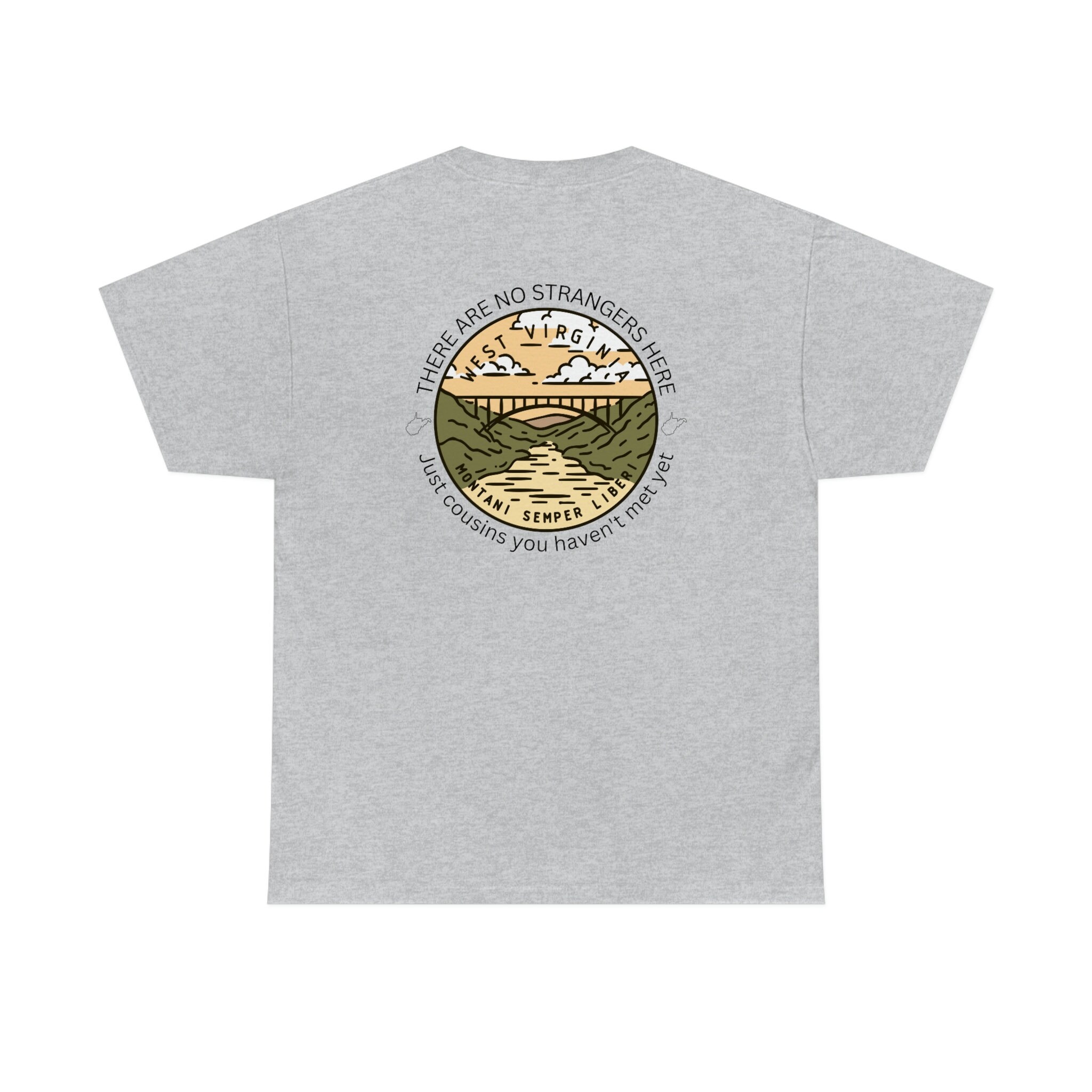 Webster County, West Virginia it's All Relative Shirt, Printed on Both ...