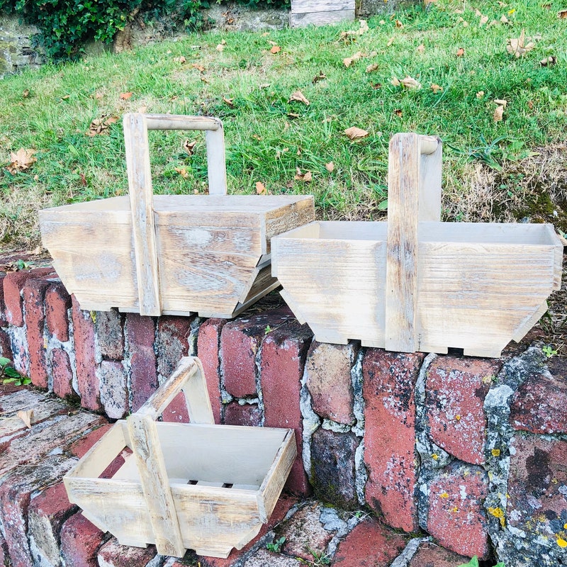 Wooden Trug - Etsy UK