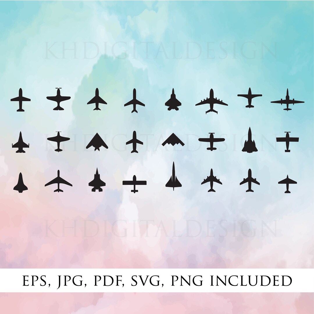 Airplane Digital Images - Aviation, Plane Spotter, Av Geek, Cricut, Svg ...