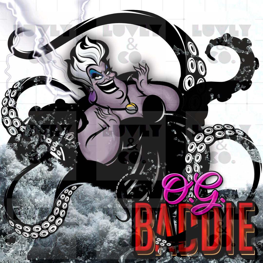 OG Baddie Png Evil Sea Witch Png Bad Girl Png Ursula Png Little Mermaid Png Bad Girl Fun Png ...