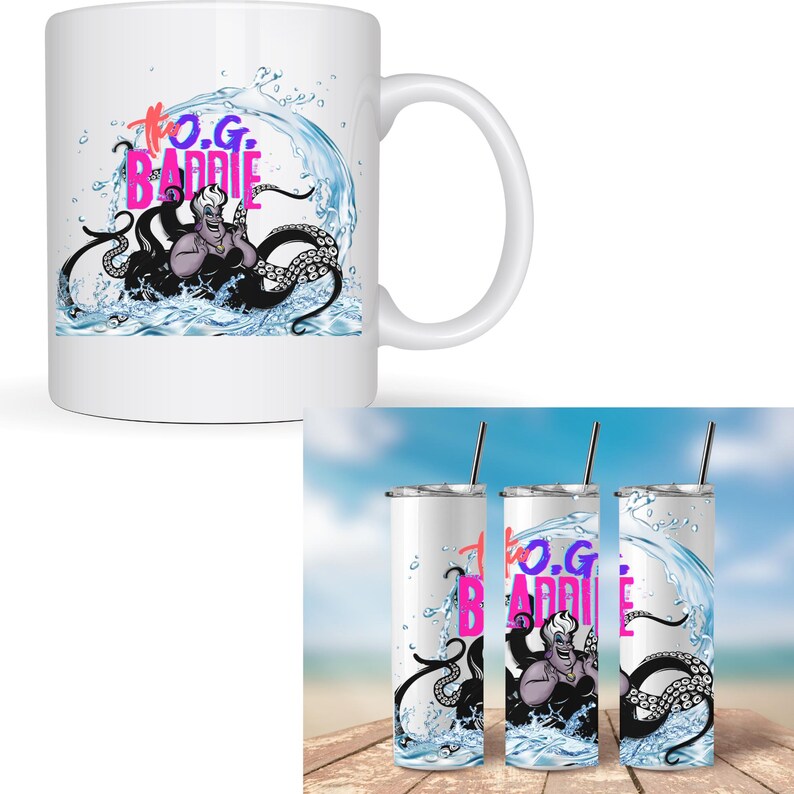 OG Baddie Png Evil Sea Witch Png Bad Girl Png Ursula Png Little Mermaid ...