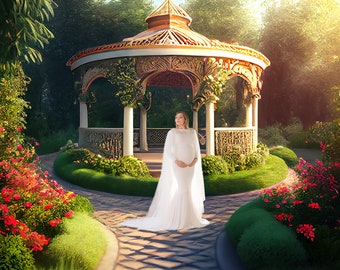 Digital Backdrops, Greek Temple Backdrop, Maternity Backdrop Overlays ...