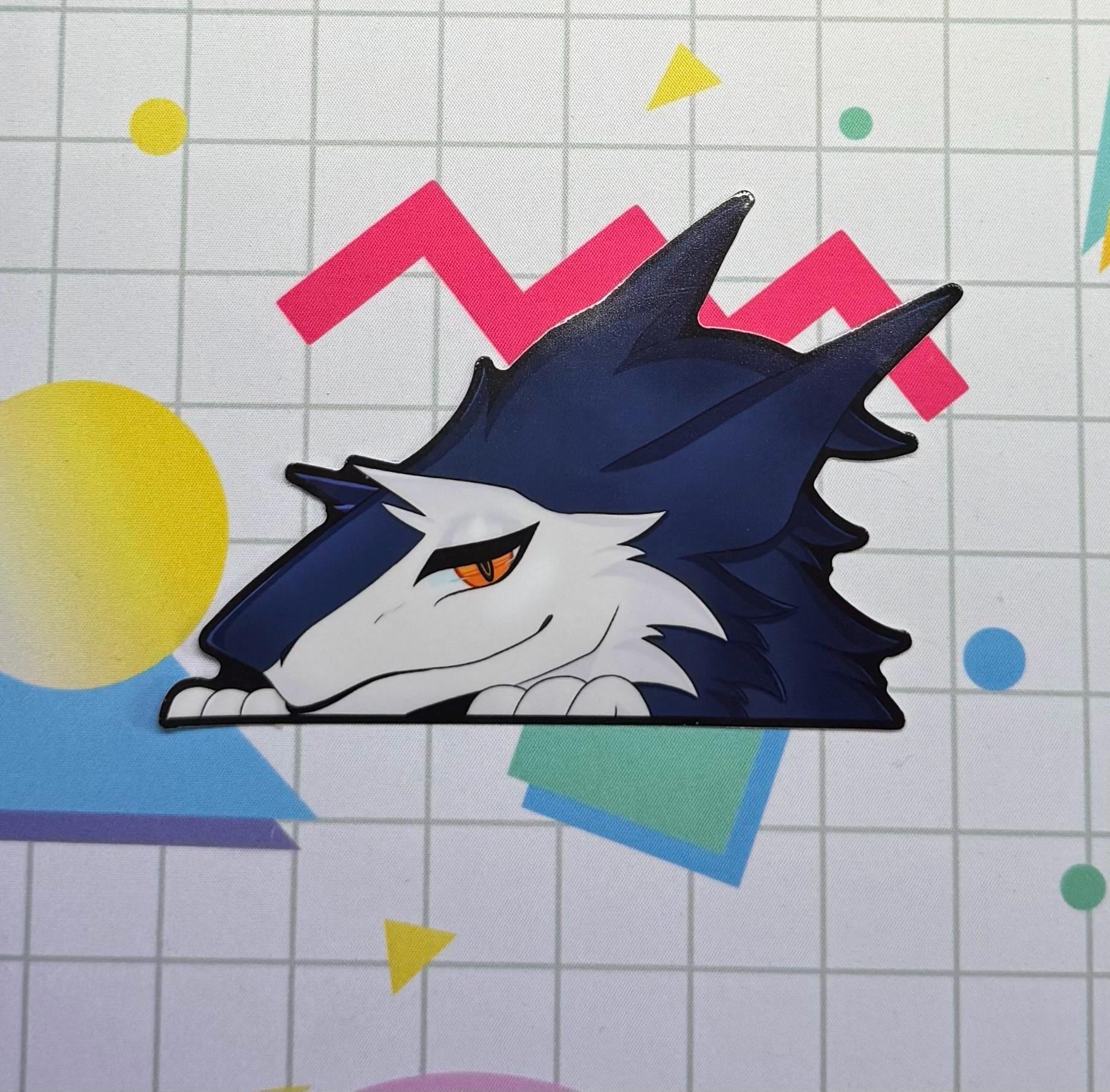 Sergal Furry Vinyl Sticker Cars, Laptops, Water Bottles, Decorative, - Etsy