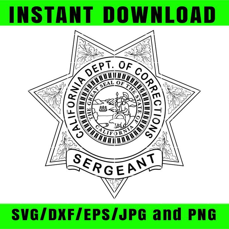 Cdcr Logo Svg - Etsy