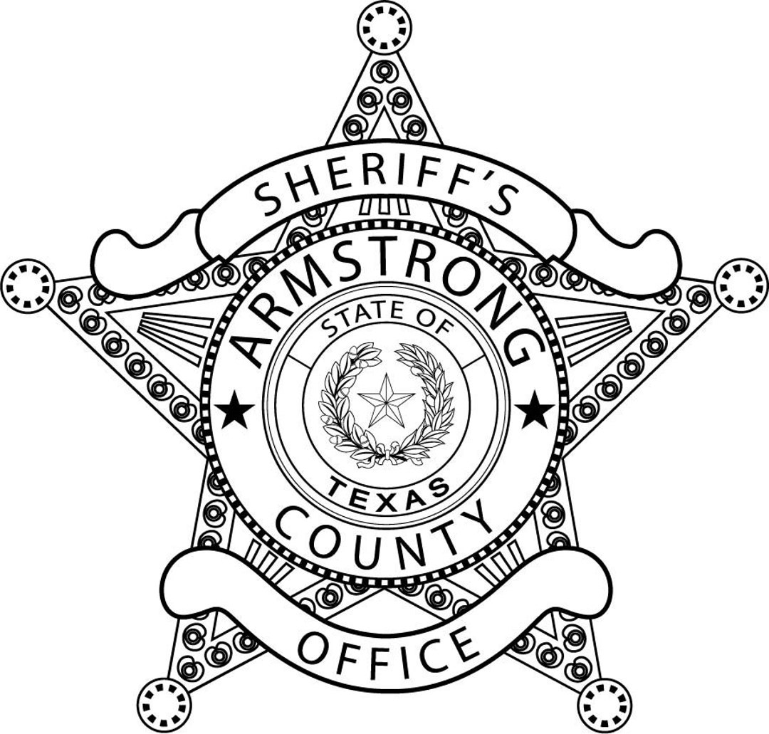 Armstrong County Sheriffs Office Law Enforcement Patch, Vector File ...