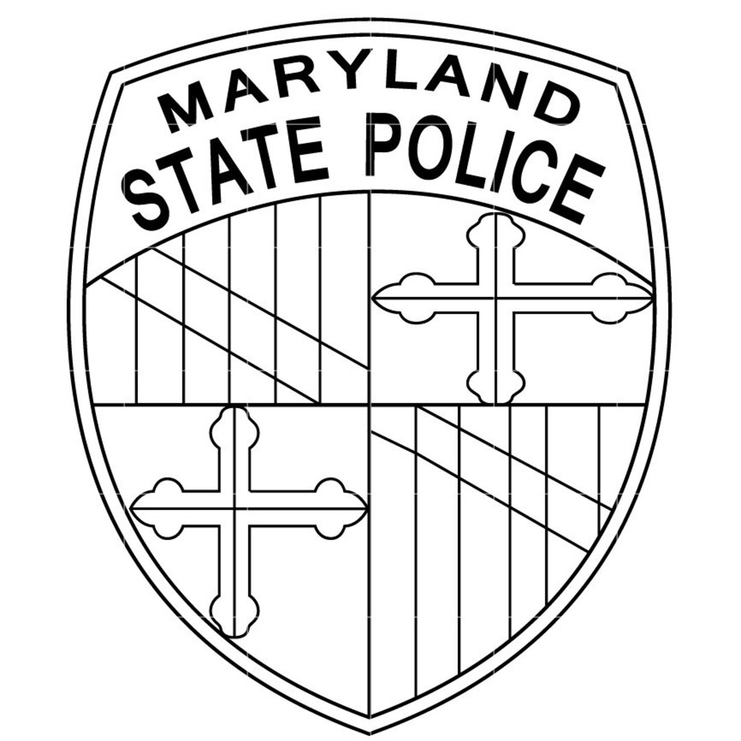 Maryland State Police Svg Vector Badge, Patch, Logo, Emblem, Monogram ...