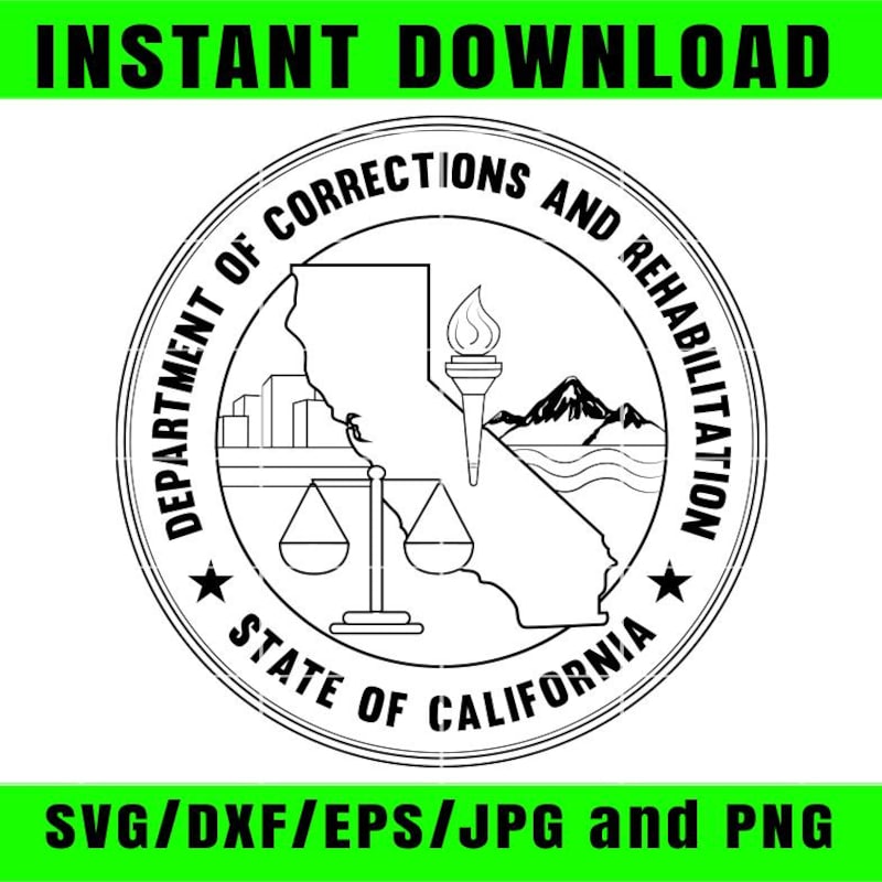 Cdcr Logo Svg - Etsy