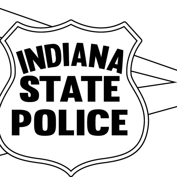 Indiana State Police Svg - Etsy