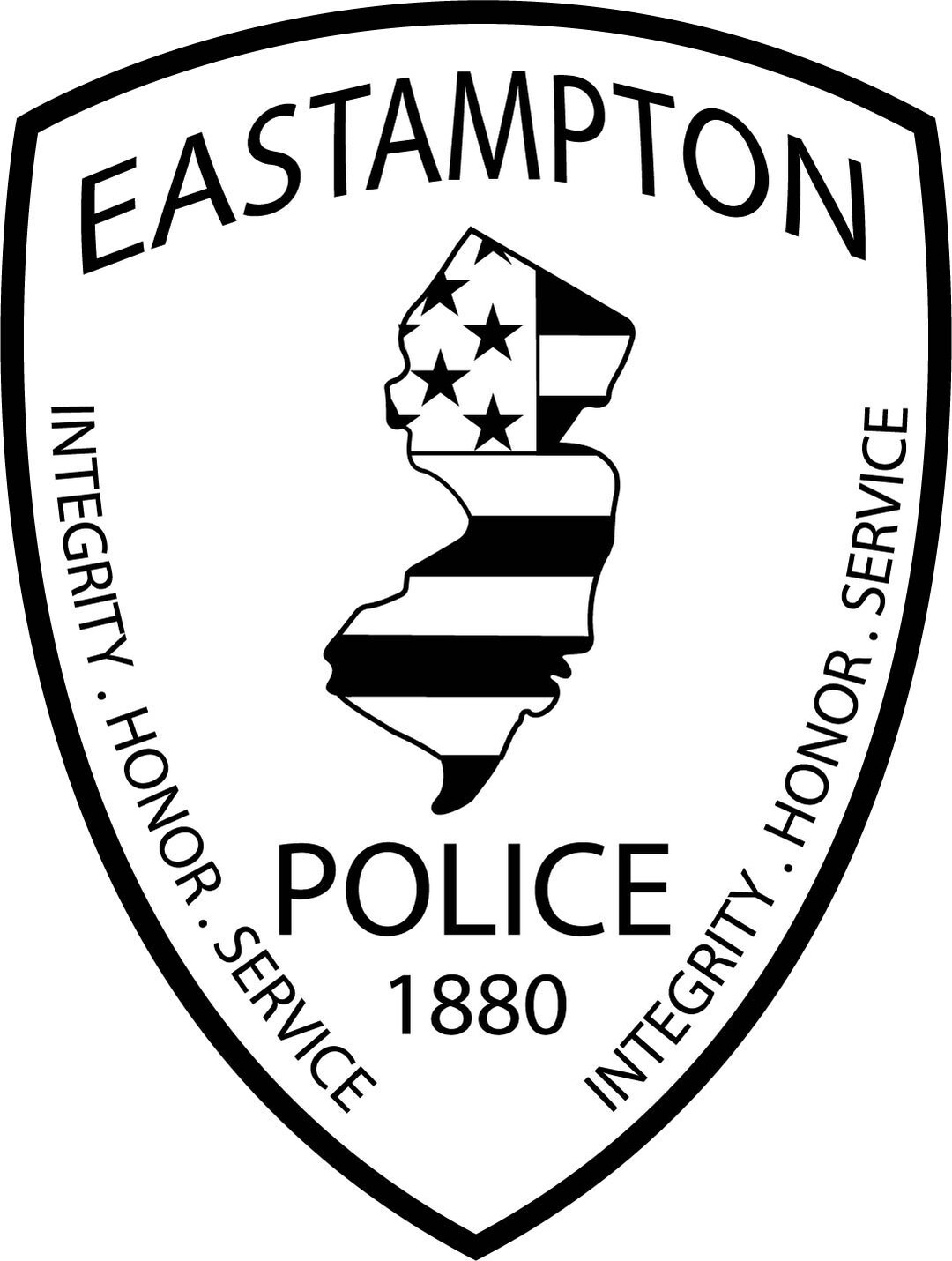 Eastampton NJ Police Patch Vector File (SVG) - Etsy