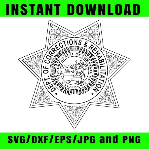 Cdcr Logo Svg - Etsy
