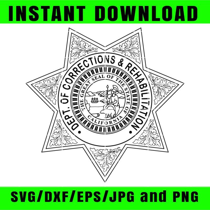 Cdcr Logo Svg - Etsy