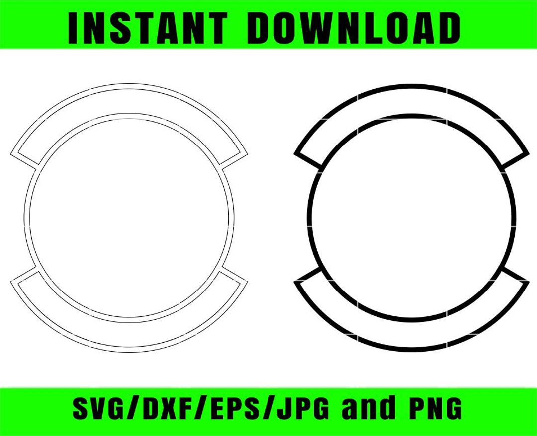 Blank Army Insignia, Emblem, Template, Vector Svg, Eps, Outlined and ...