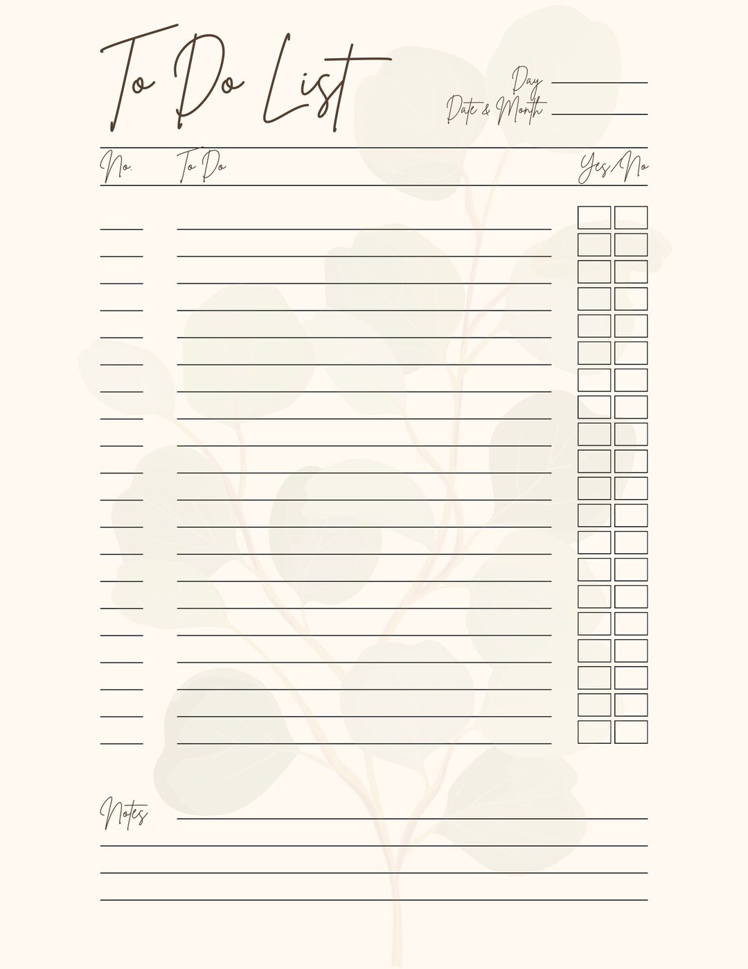 To Do List - Etsy