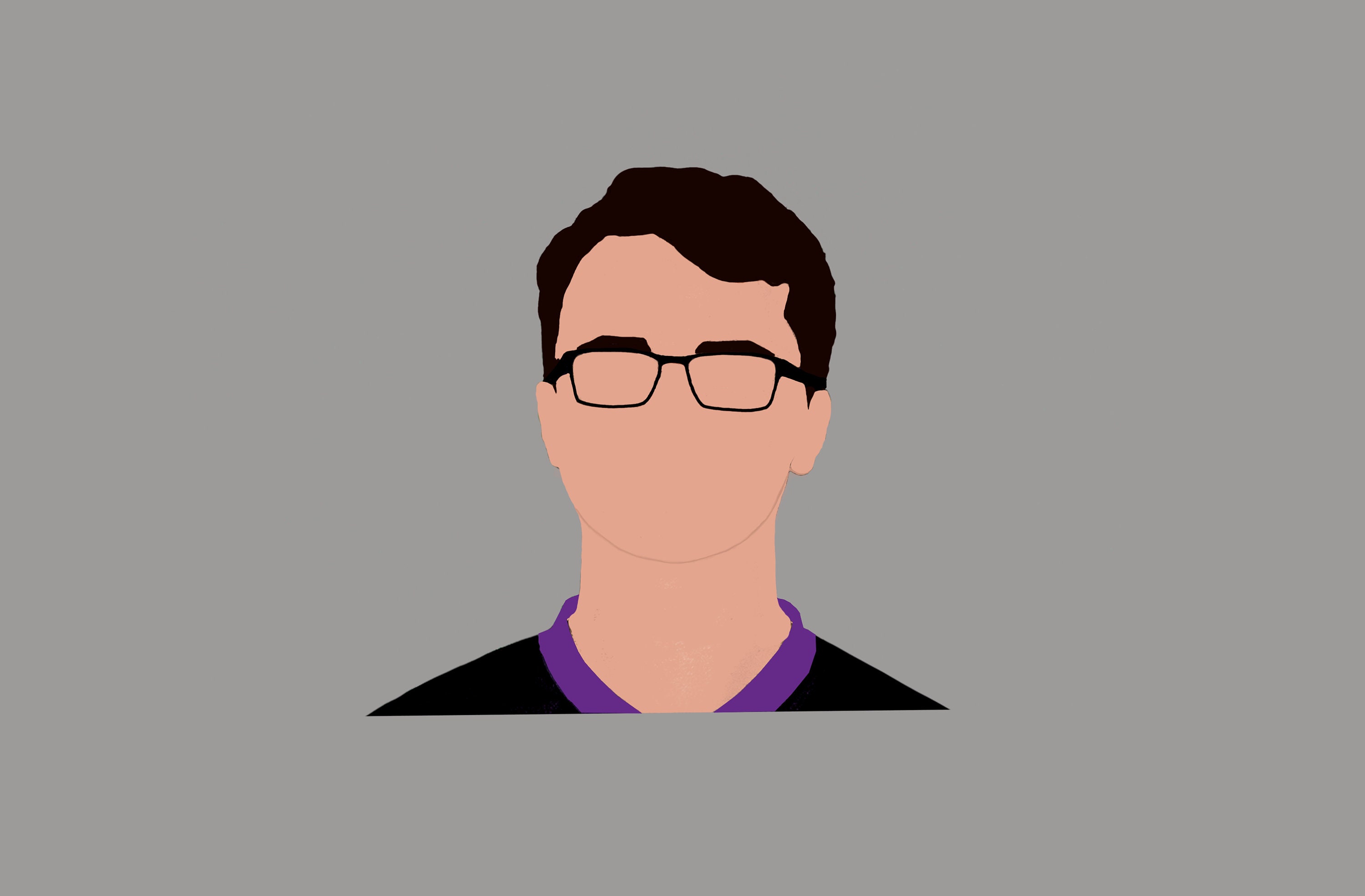 Profile Picture - Minimalist Portrait - Etsy