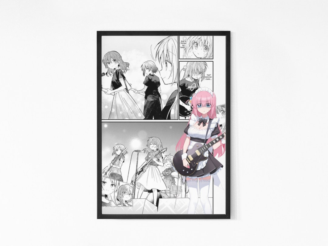 Anime Manga Printable Wall Art, Digital Product, Instant Download ...