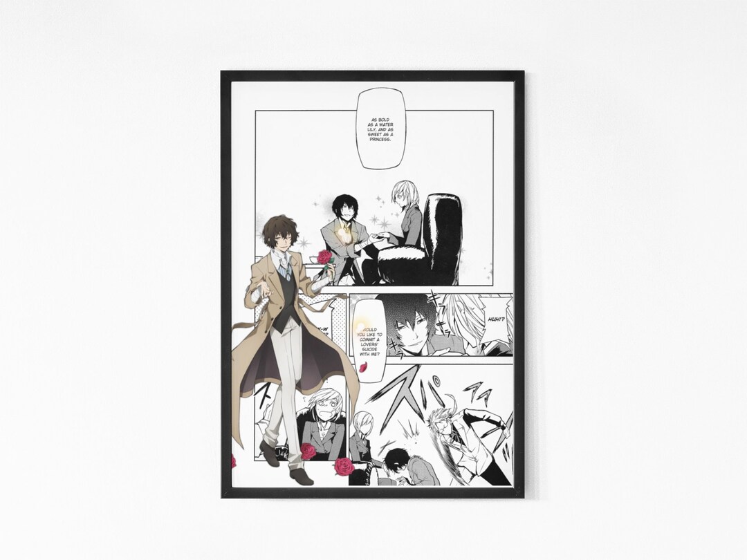 Anime Manga Printable Wall Art, Digital Download, Instant Download ...