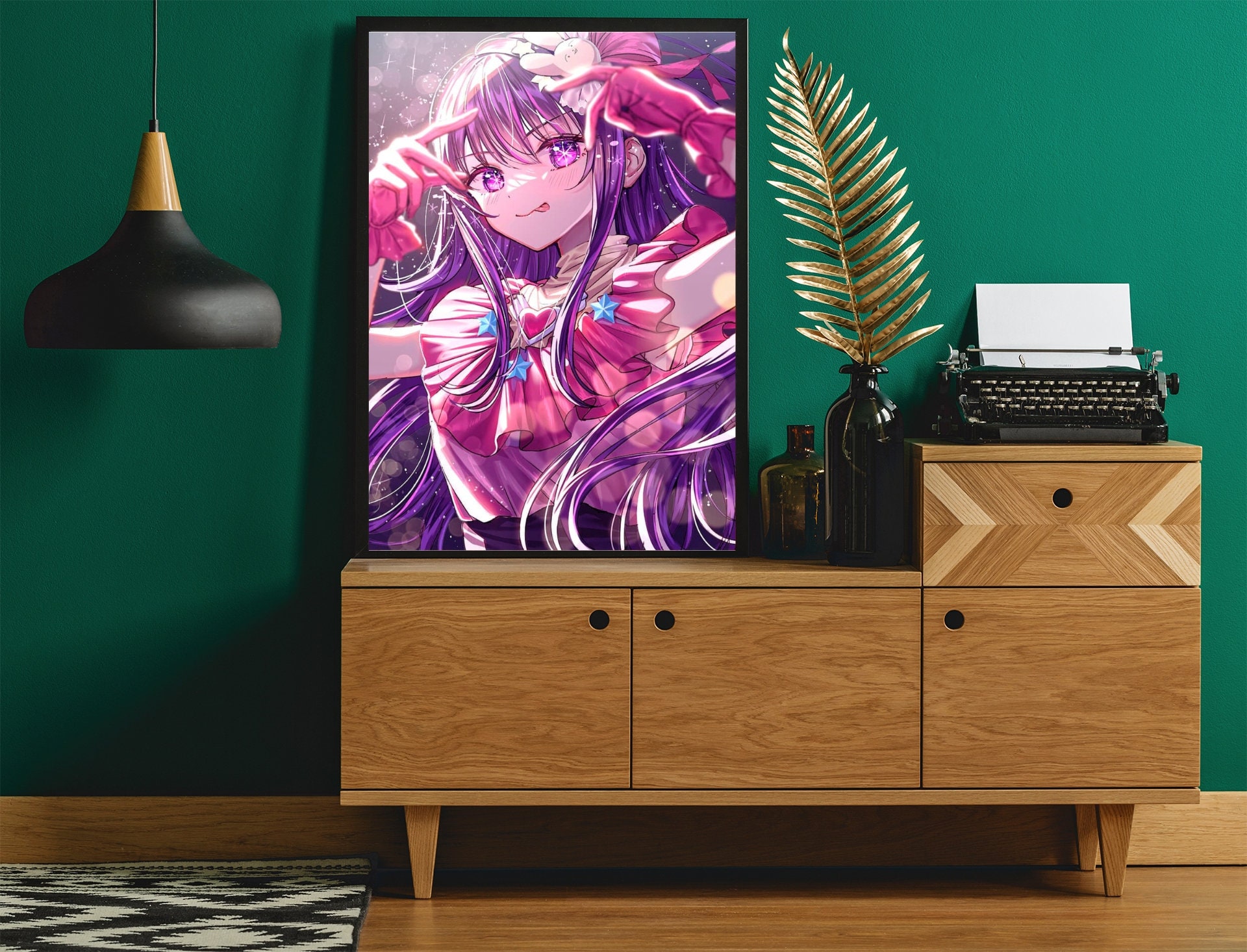 Anime Manga Printable Wall Art, Digital Download, Instant Download ...