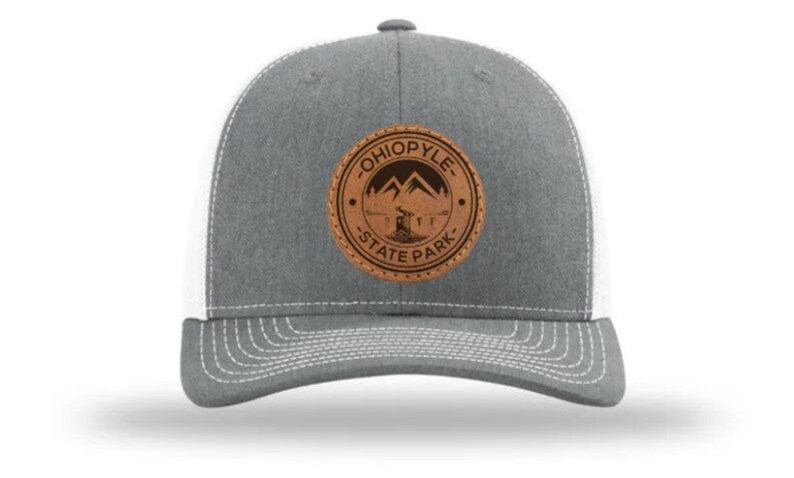Ohiopyle State Park Leather Patch Hat - Etsy