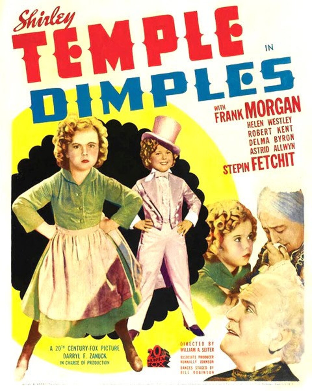 Shirley Temple Dimples Movie Poster Print Wall Decor - Etsy