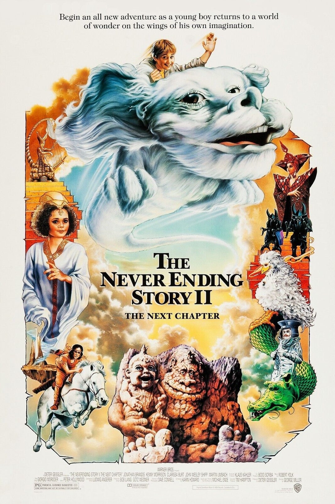 The Neverending Story Movie Poster Framing Print Wall Decor - Etsy