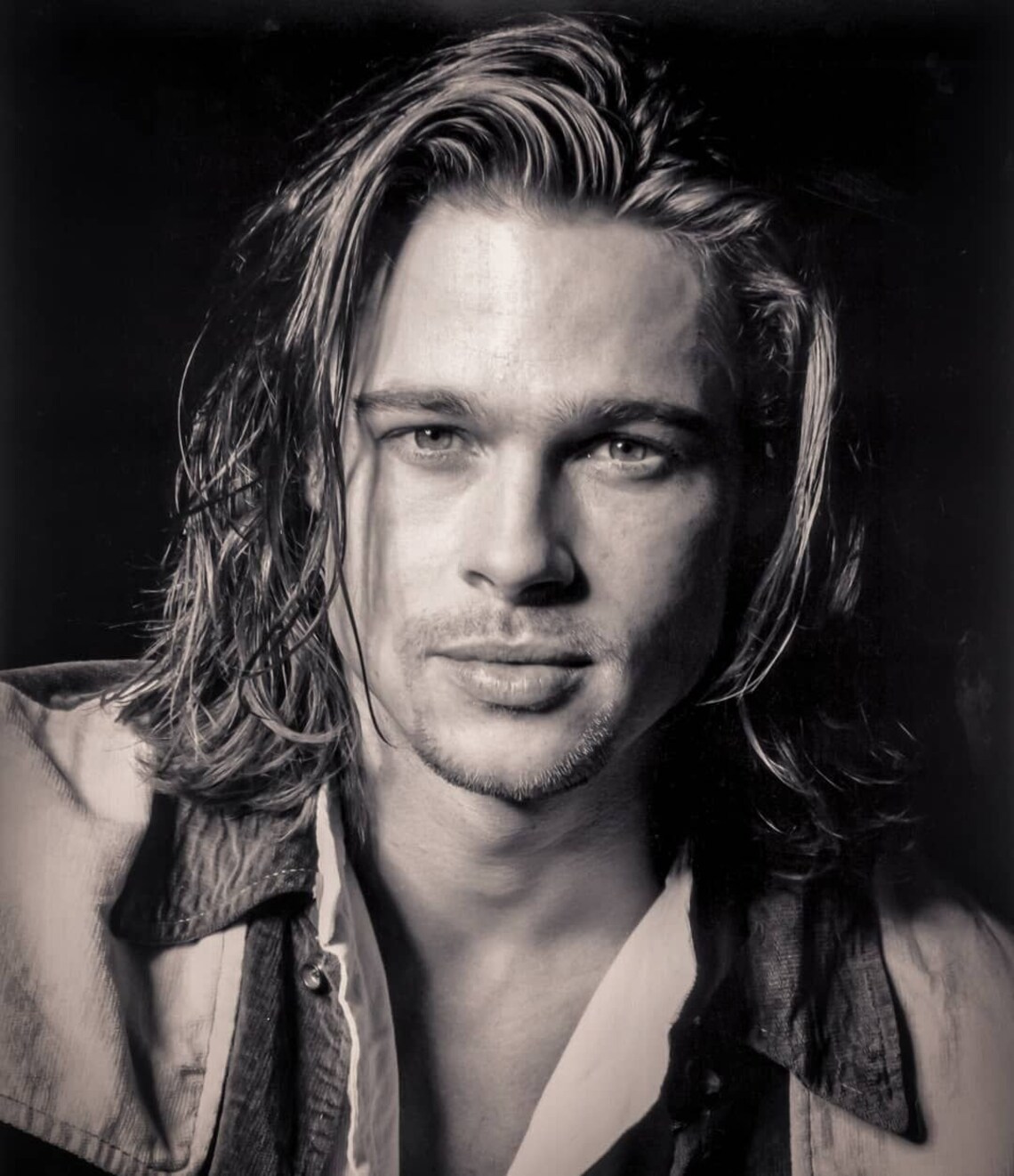Brad Pitt Studio Photo Poster Framing Print Vintage Movie Decor New - Etsy