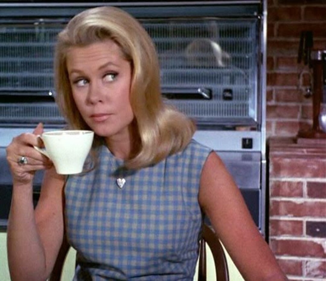 Bewitched Elizabeth Montgomery Vintage Classic Tv Series Movie Poster