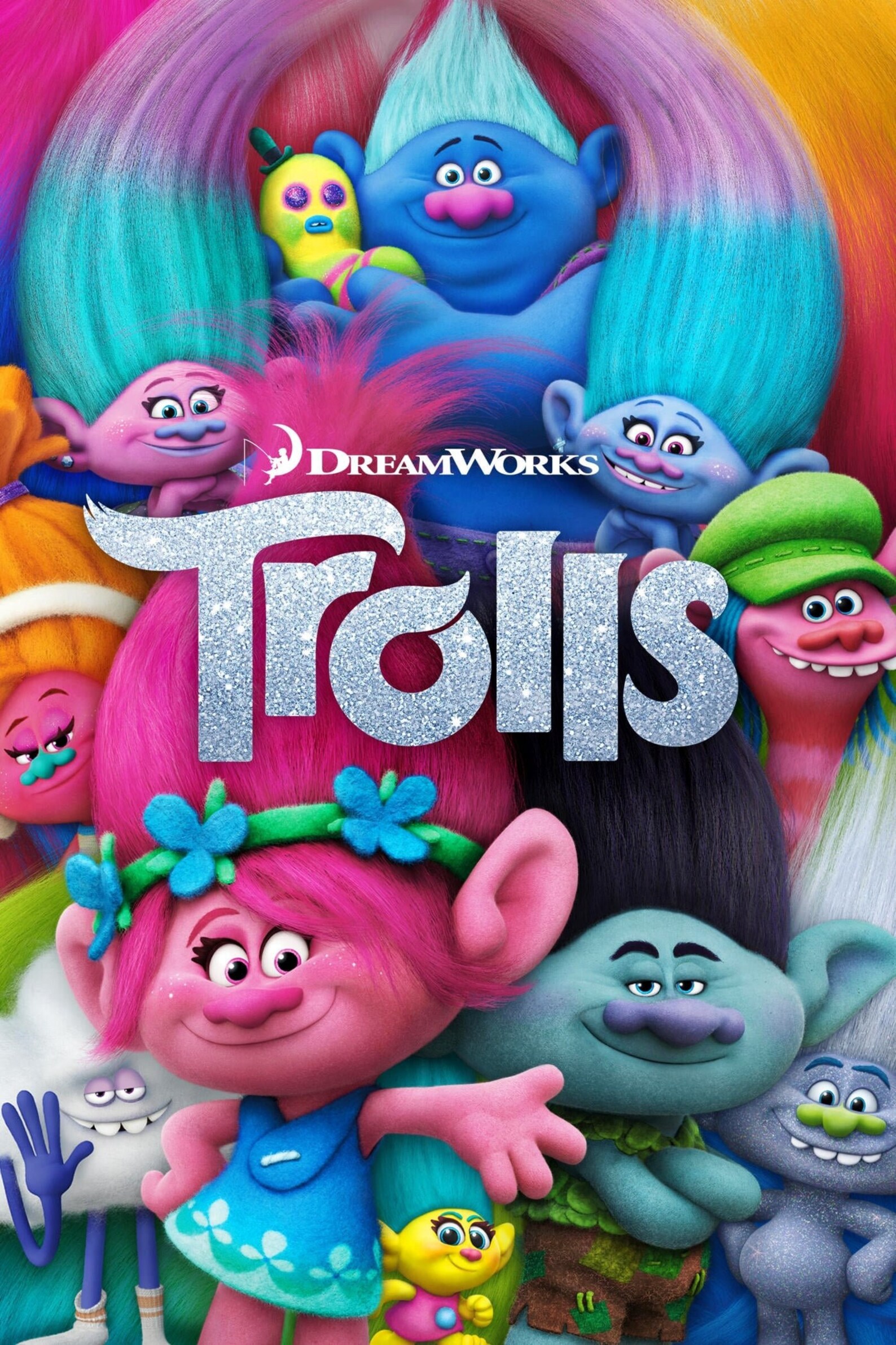 Trolls Movie Poster Framing Print Wall Decor - Etsy