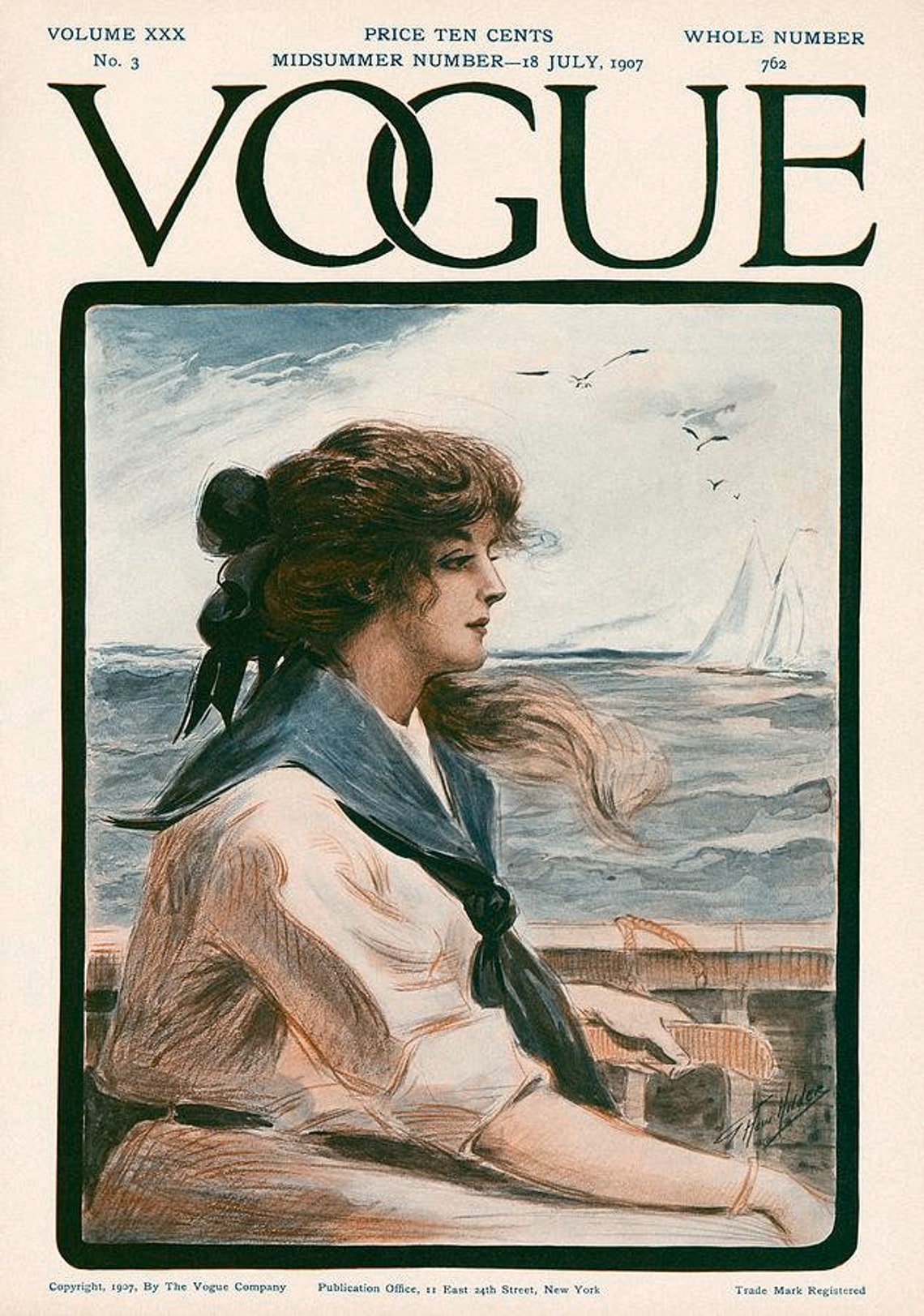 Vintage Magazine Cover Reproduction Poster Framing Print Wall Decor - Etsy