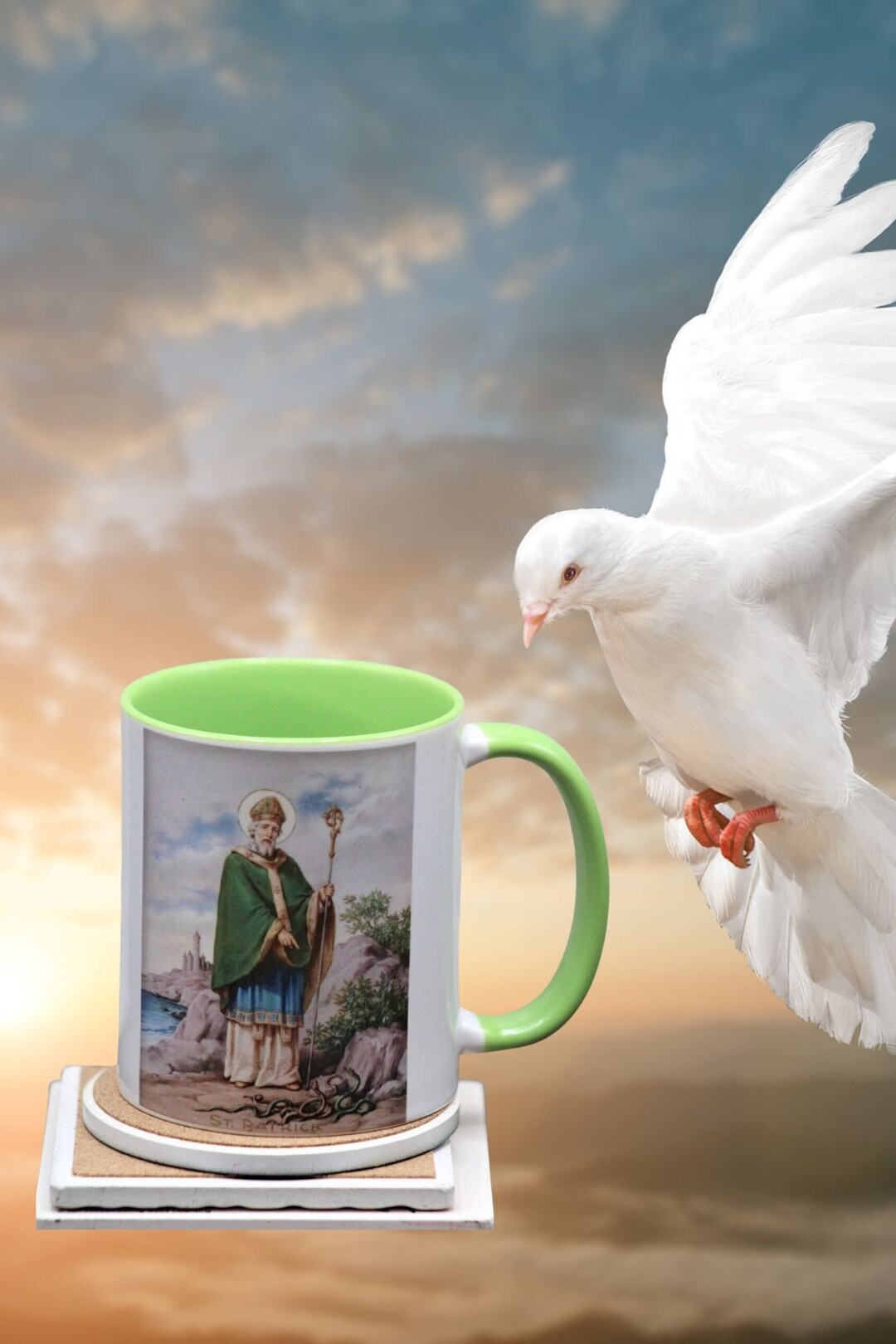 Saint Patrick Prayer Coffee Mug Catholic Gifts - Etsy