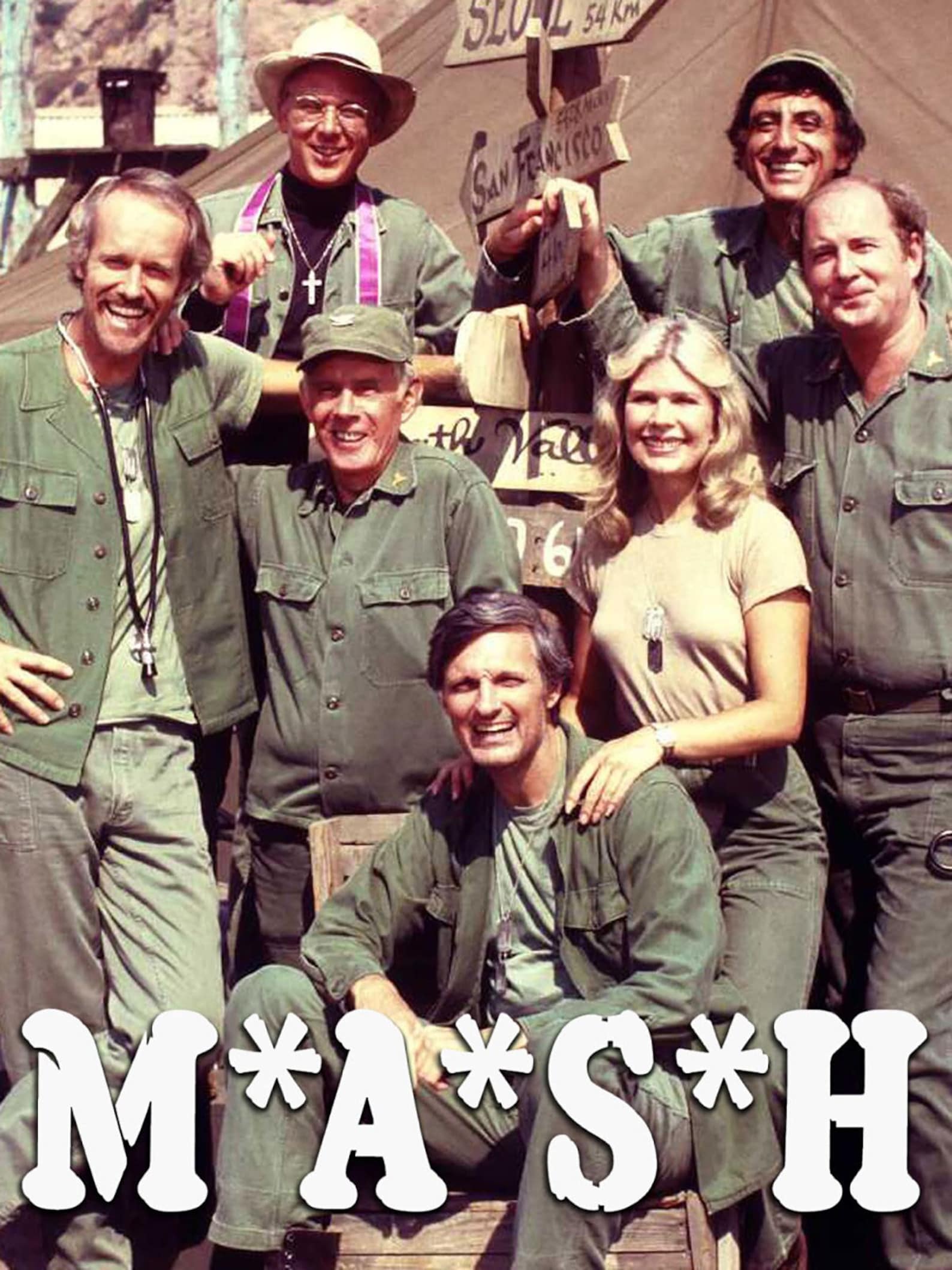 MASH Cast Vintage Classic TV Series Movie Poster Wall Decor - Etsy