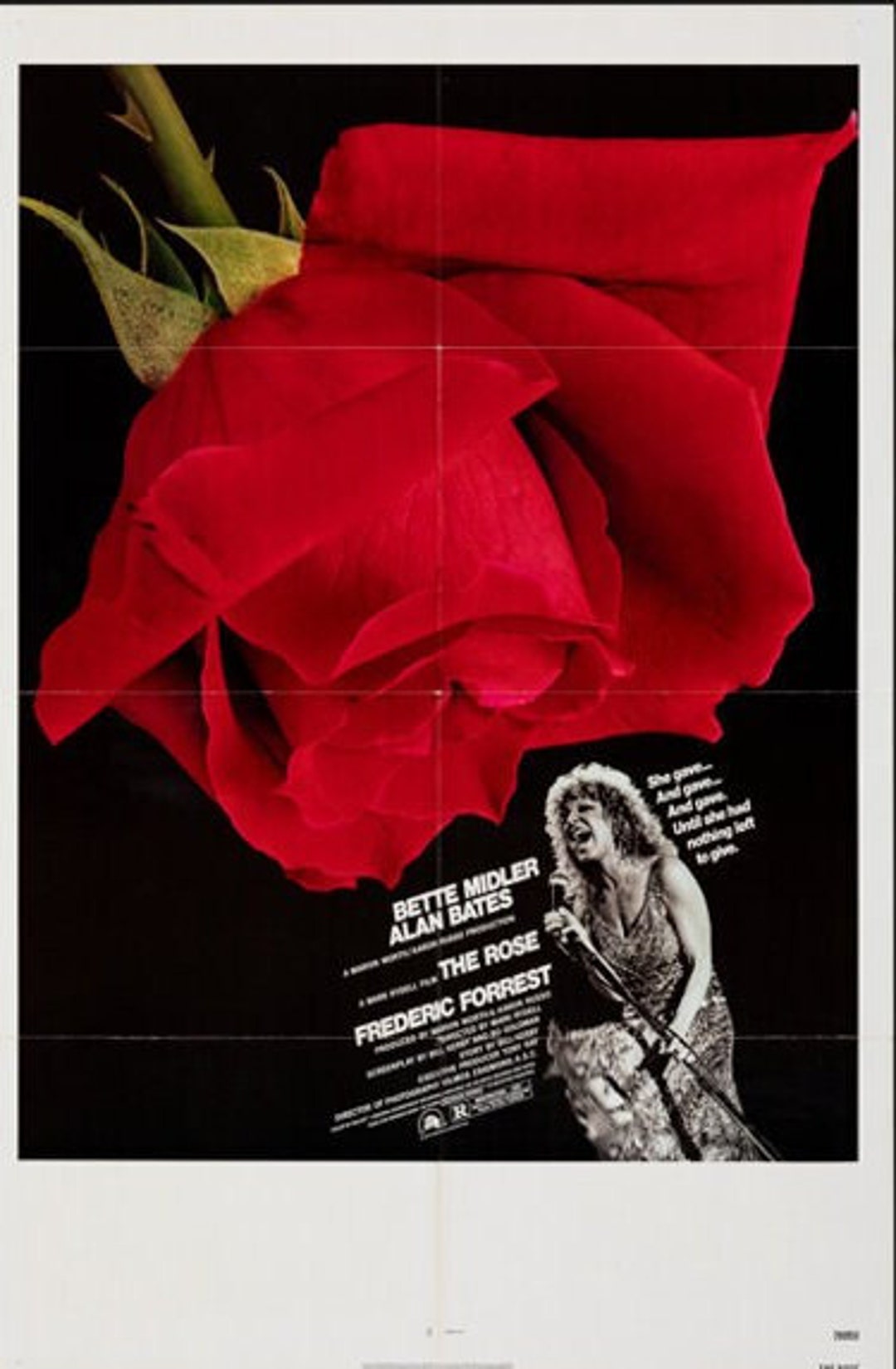 Bette Midler the Rose Movie Poster Framing Print Wall Decor - Etsy