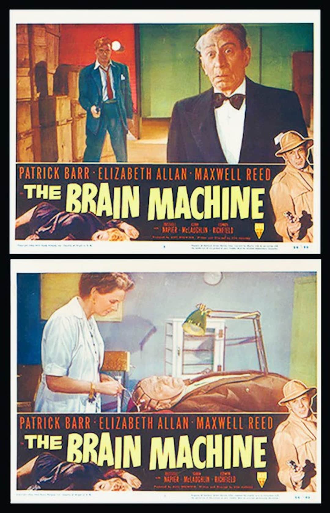 Sci Fi the Brain Machine Lobby Poster Print 8 X 10 Vintage Movie Decor ...