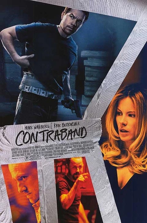 Contraband Mark Wahlberg Kate Beckinsale Movie Poster Print Wall Decor ...