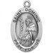 Saint Dominic Oval Sterling Silver Medal Catholic Gifts - Etsy