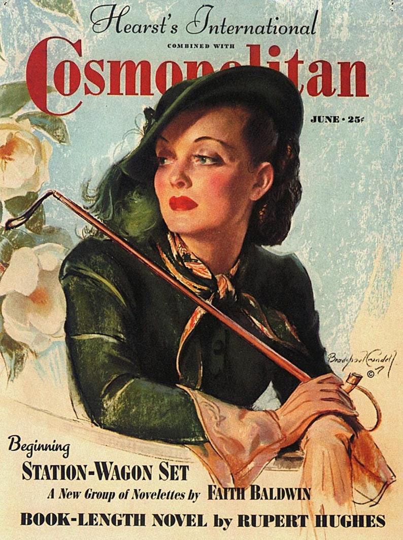 Vintage Magazine Cover Reproduction Poster Framing Print Wall Etsy