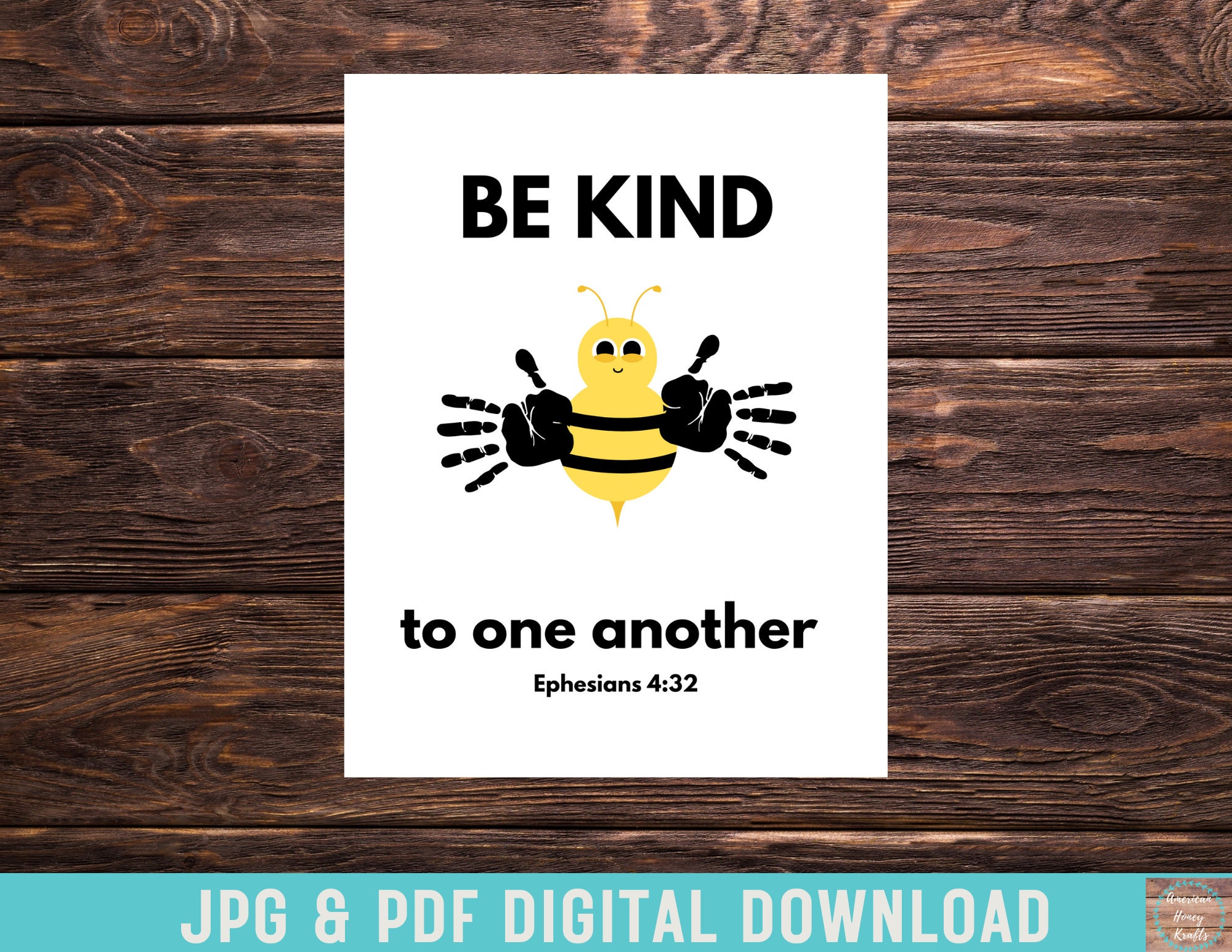 Be Kind to One Another Sunday School Activity DIY Fun Easter Activity ...