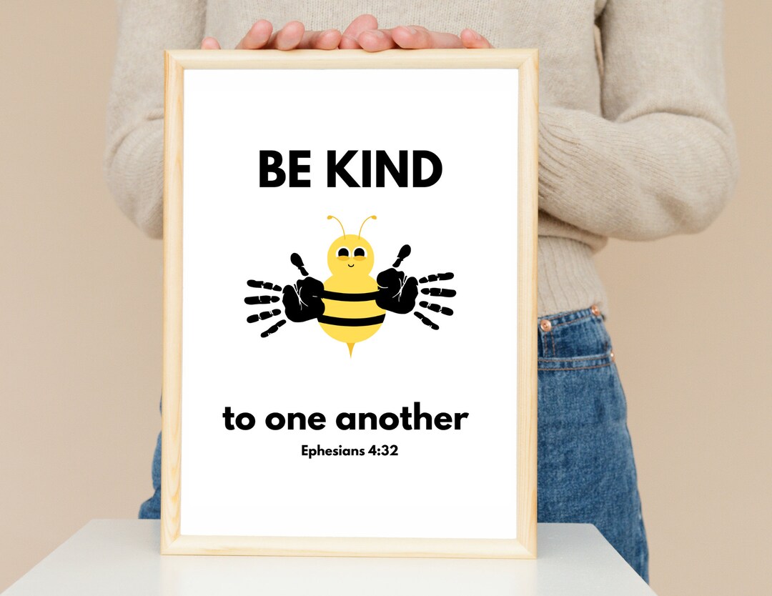 Be Kind to One Another Sunday School Activity DIY Fun Easter Activity ...